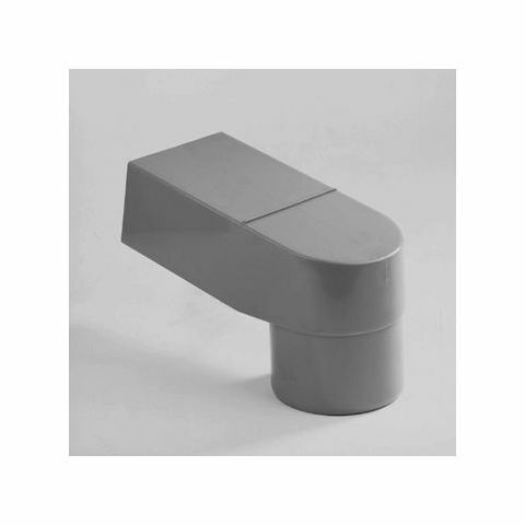 Dyka Stadsuitloop PVC grijs 70-80 mm 60 x 80 mm 143 mm