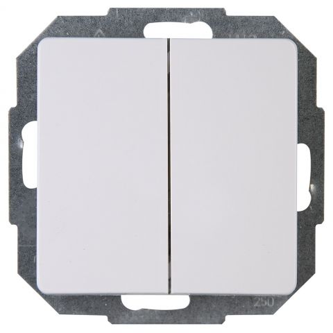 kopp Paris serieschakelaar inbouw arctic wit - 4008224549271 650502062