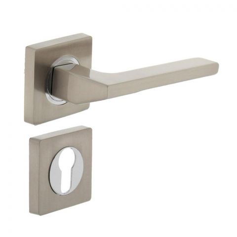 Intersteel Deurkruk Ben op rozet verdekt 55 x zilver | GYZS