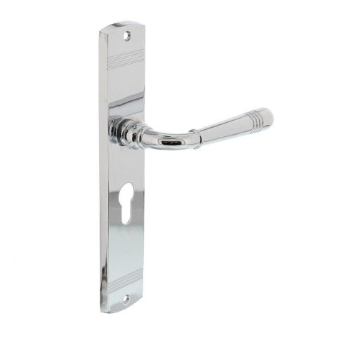 Intersteel Deurkruk Helena op schild 235 x 45 chroom | GYZS