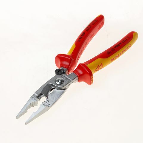 Knipex electro/installatie tang 200mm vde - 04003773075110 1396-200
