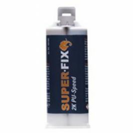 Super-Fix 2K PU Speed 60sec zwart (50ml) | GYZS