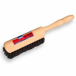 Vero handveger - 300x54mm - satijn gelakt hout/gemengd haar