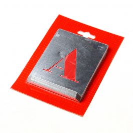 Ruro Sjabloon letters A t/m Z - 60mm - 4021878710606 11060B
