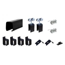 henderson loftdeur 290 schuifdeursysteem 3m rail - Zwart - Wandmontage ...