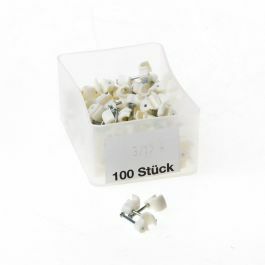 Kabelbeugels wit 3mm 3/15W - 8714017213019 620735-1